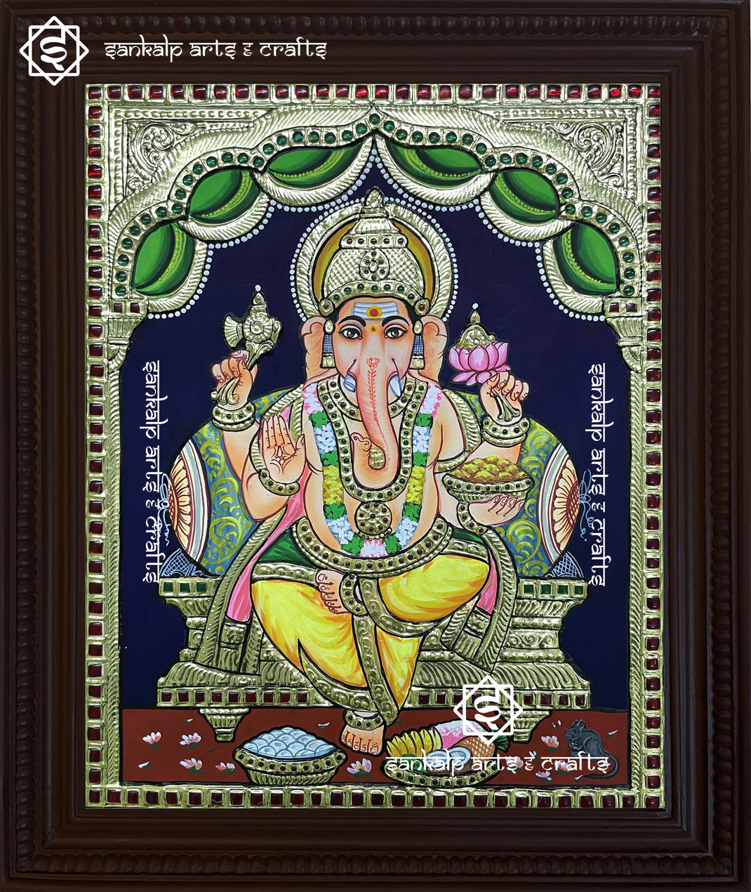 Ganesha Tanjore Paintings in Chennai & Bangalore – Divine Artwork for ...
